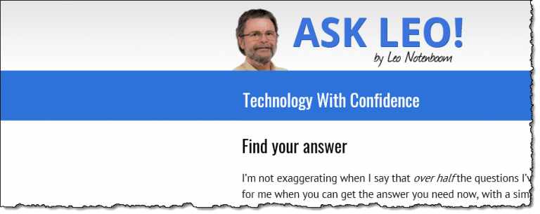 How Do I Get My Web Browser's Menu and Toolbar Back? - Ask Leo!