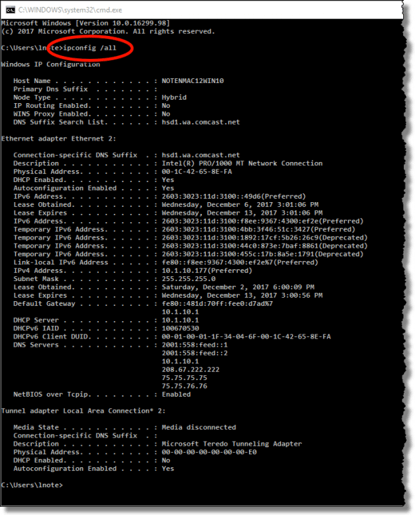 How To Find Dns Server Windows 10