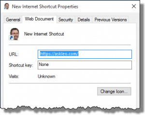 How Do I Set a Custom Icon for a Desktop URL Shortcut? - Ask Leo!
