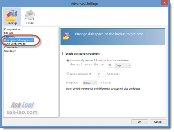 How Do I Automatically Clean Out My Accumulation of Backups? - Ask Leo!