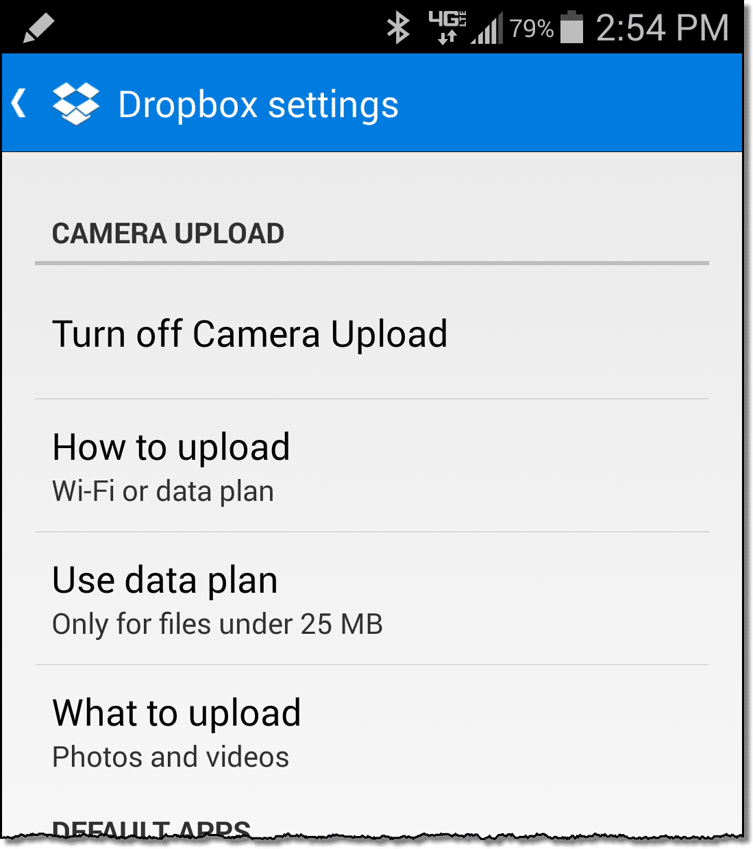 Back Up Smartphone Photos Using Dropbox - Ask Leo!