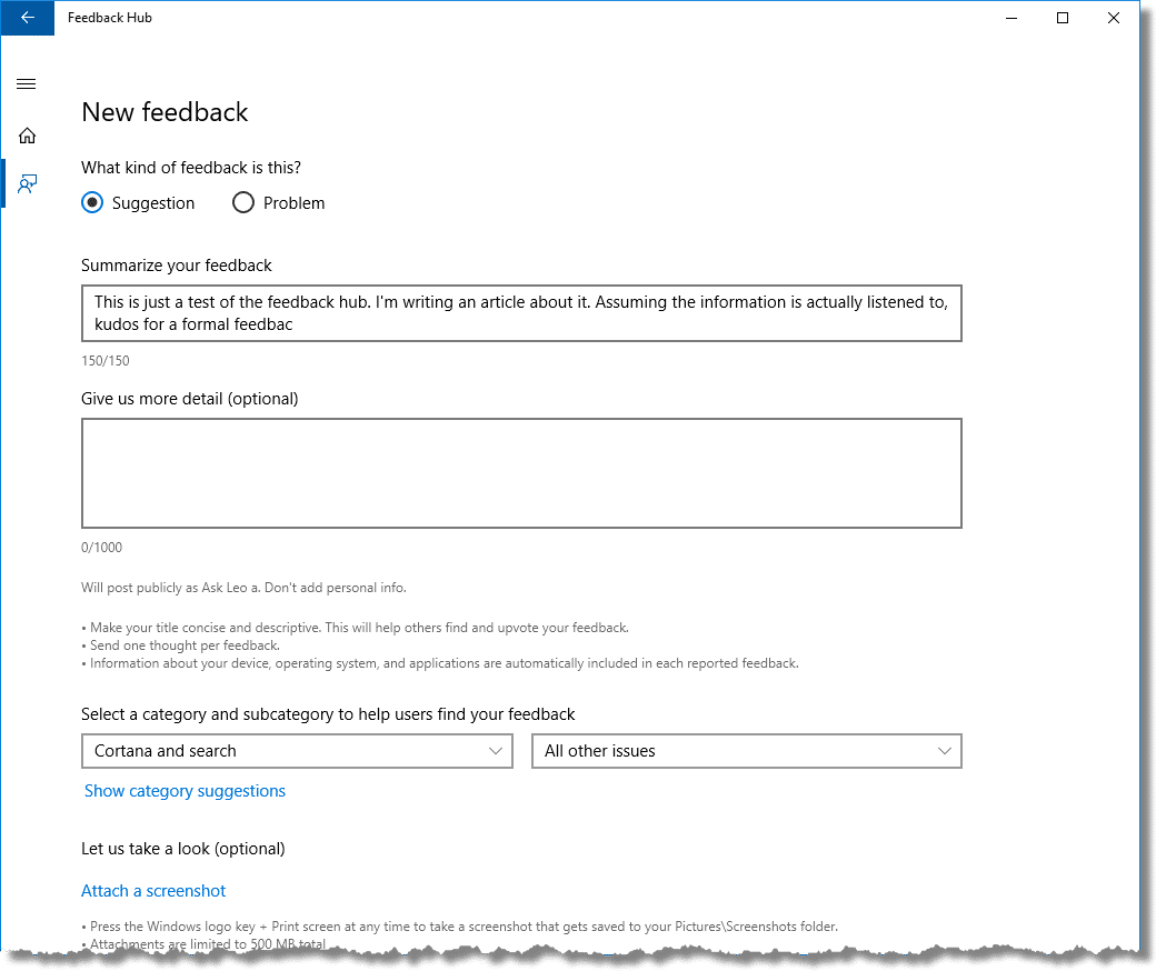 Where Do I Report Windows 10 Issues? - Ask Leo!