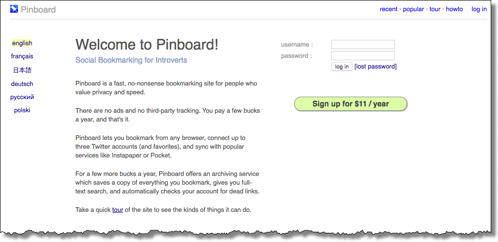 Pinboard - Never Lose Bookmarks Again - Ask Leo!