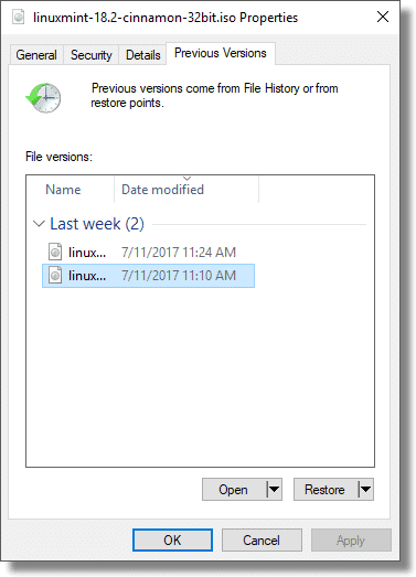 Restoring Files with File History - Ask Leo!
