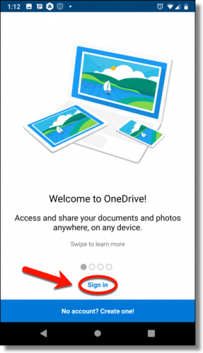 Back Up Smartphone Photos Using OneDrive - Ask Leo!