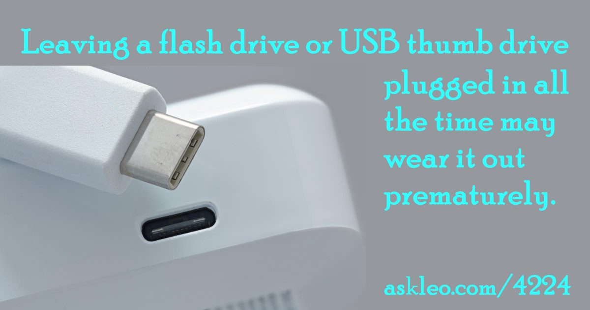 USB drives Archives - Ask Leo!