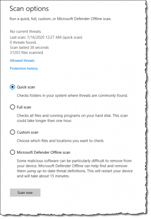 How Do I Run a Full Scan Using Windows Defender (aka Windows Security ...
