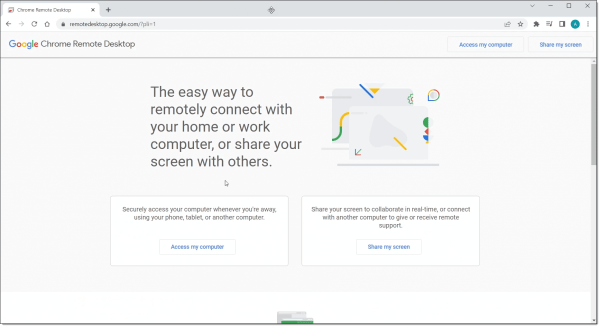 Using Chrome Remote Desktop in Windows - Ask Leo!